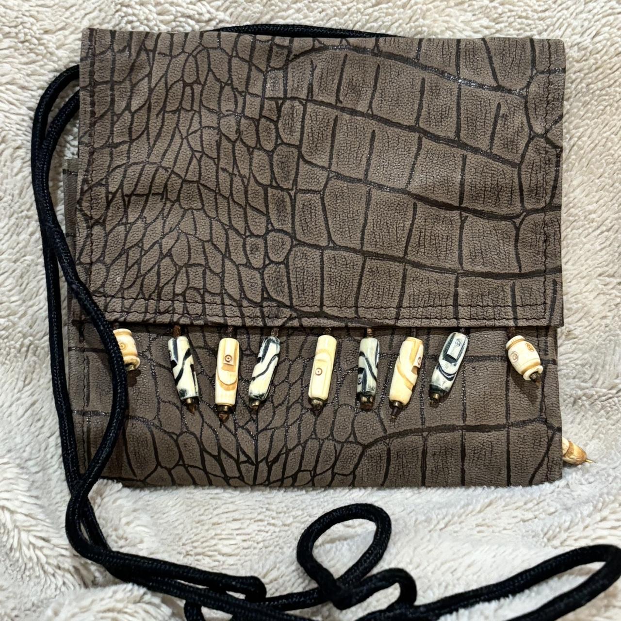 Ashro crossbody purse wallet. Beaded/shells. Very... - Depop