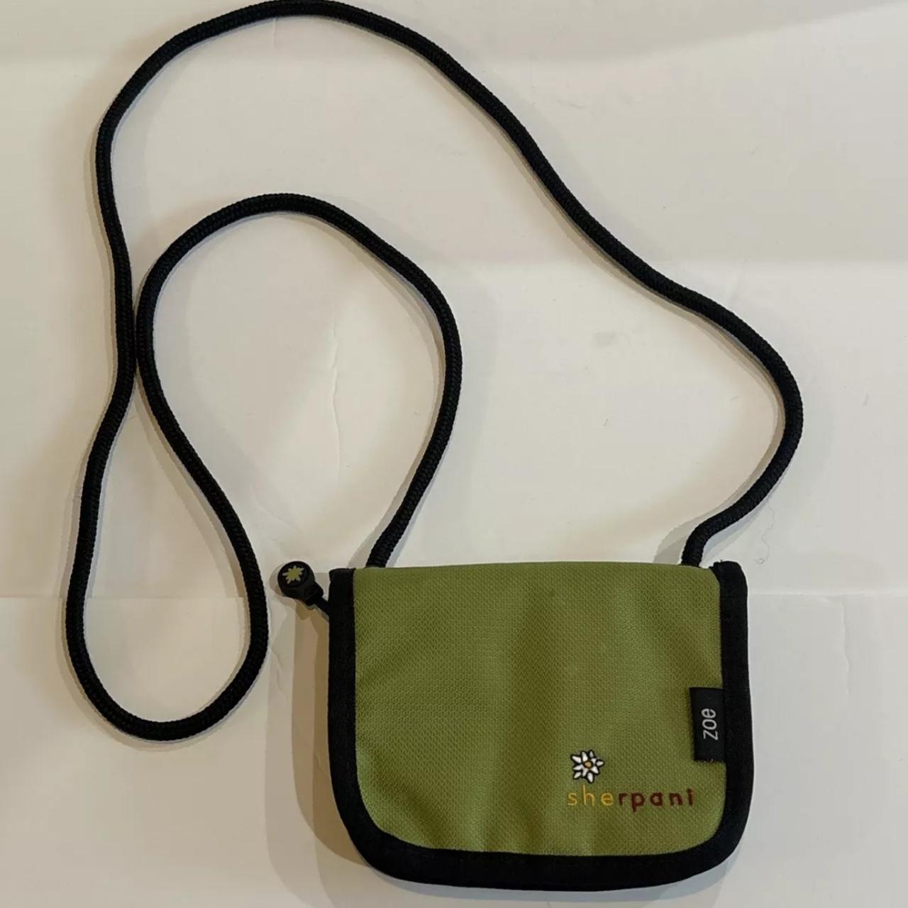 Sherpani ZOE Green Travel Wallet Crossbody Zip... - Depop