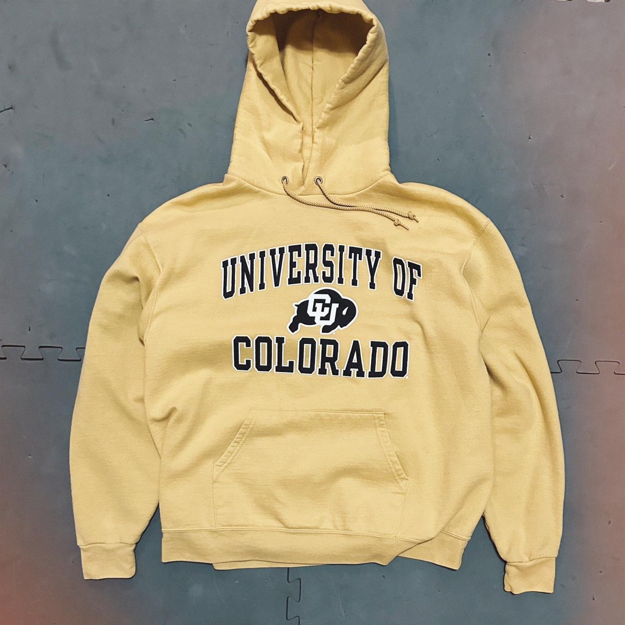Retro CU Boulder Oversized Hoodie - Depop