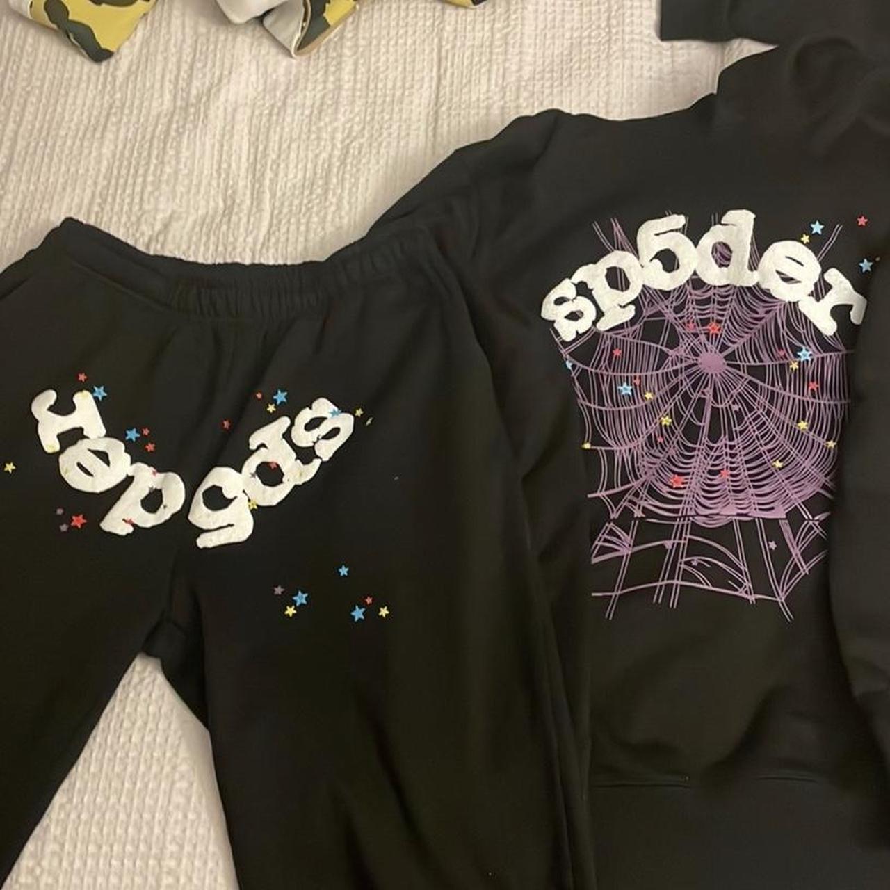 Spider tracksuit - Depop