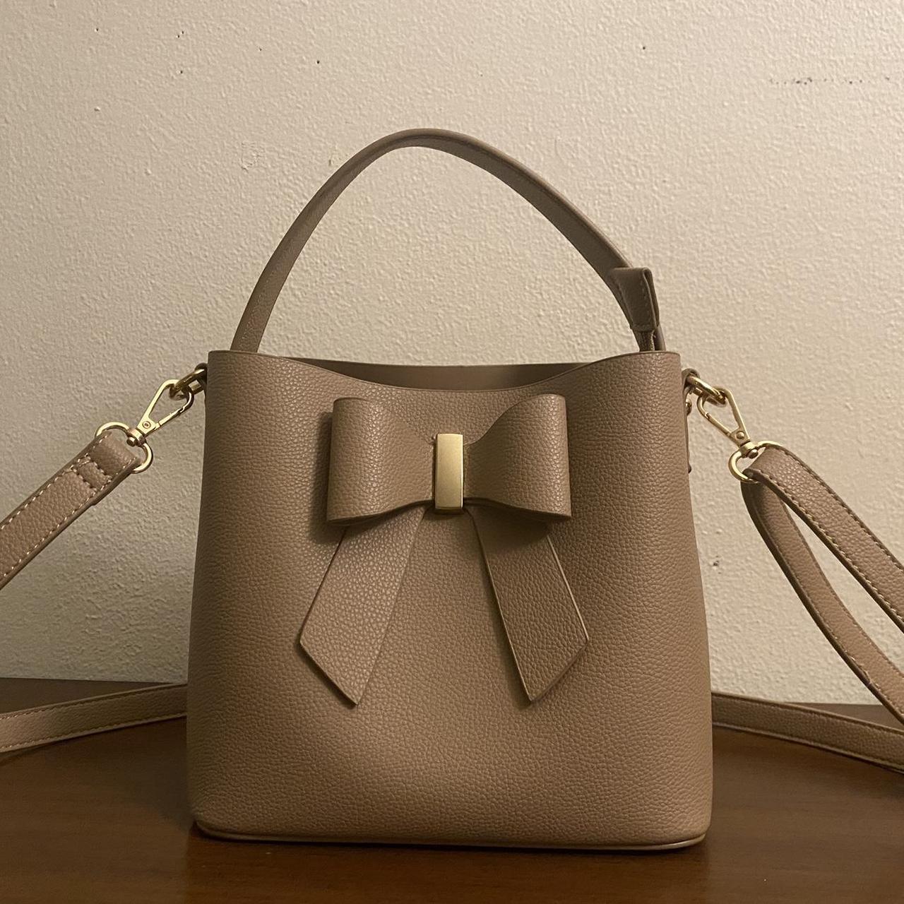 Cute light brown purse - never used, new, multi... - Depop
