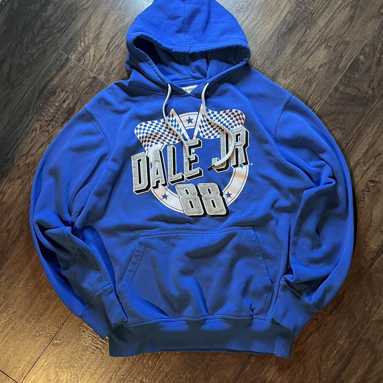 Vintage Nascar Dale Earnhardt Jr Pullover Y2K Hoodie... - Depop
