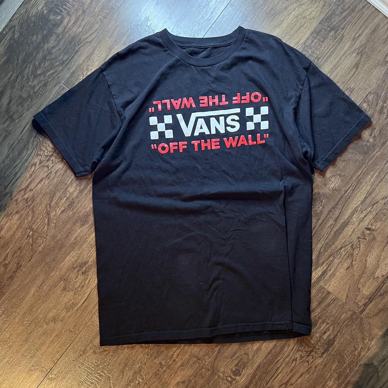 Vintage VANS T-shirt #Vans #skater #Vanswarppedtour - Depop