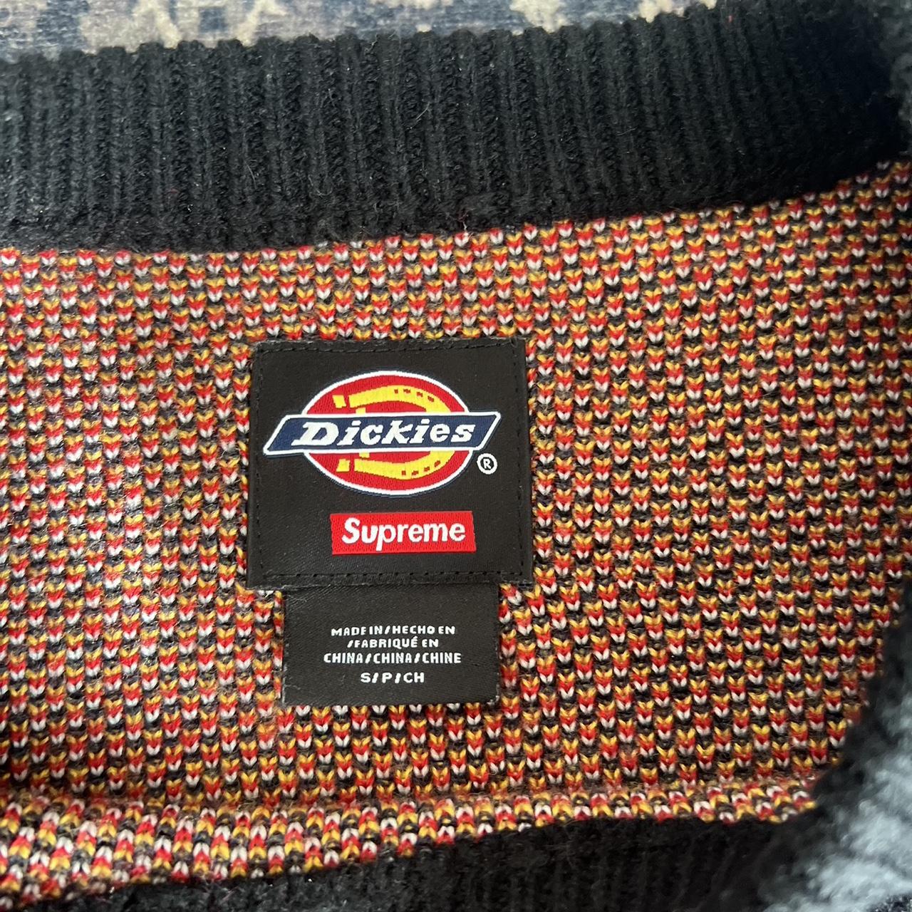 Dickies x supreme knitted jumper - Depop