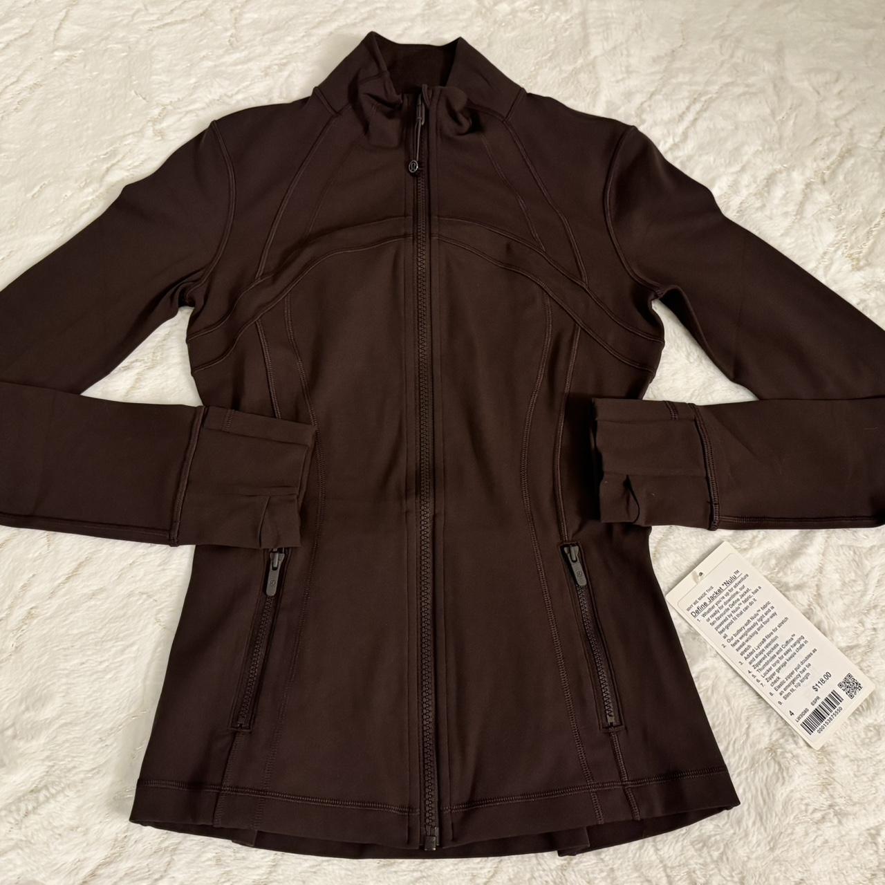 Lululemon define jacket espresso Espresso nulu... | Depop