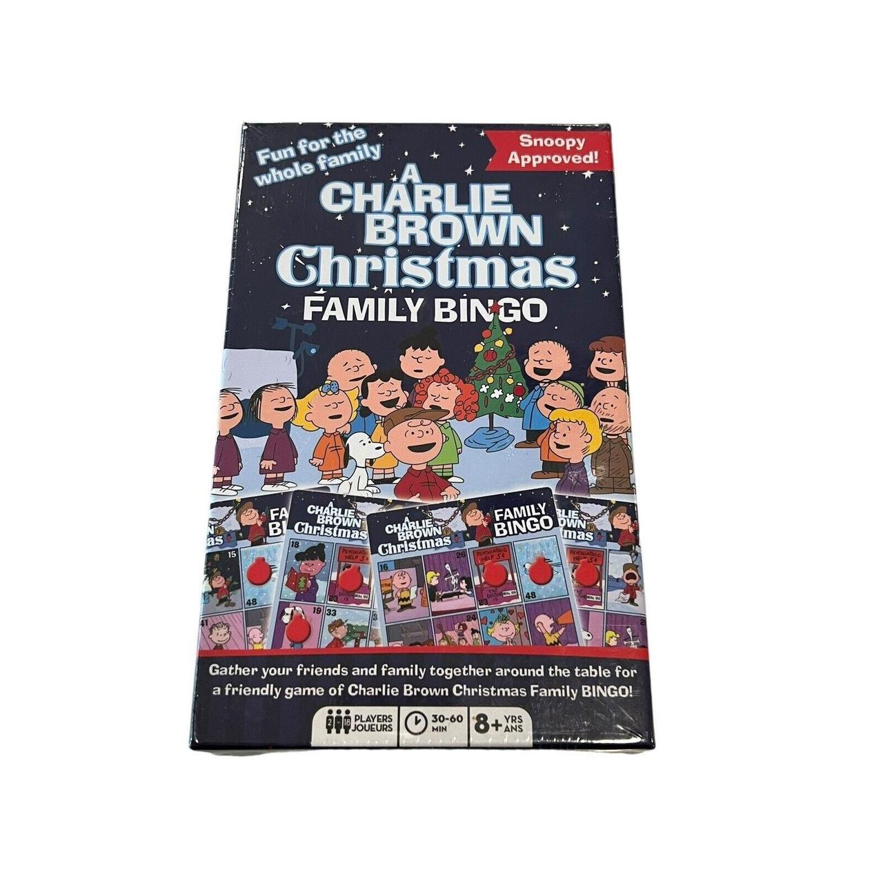 Charlie Brown Christmas Family Bingo Board Game..New... - Depop
