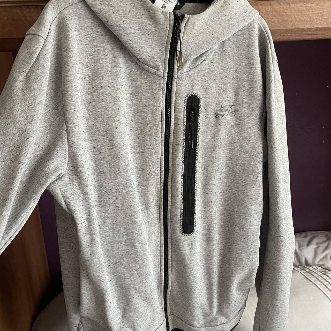 Nike tech jacket grey Size large 9/10 condition... | Depop