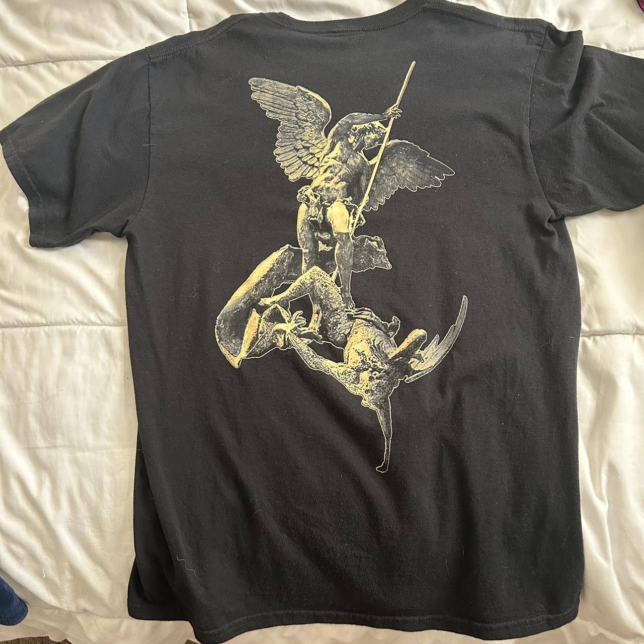 saint sin pacsun graphic t shirt - Depop