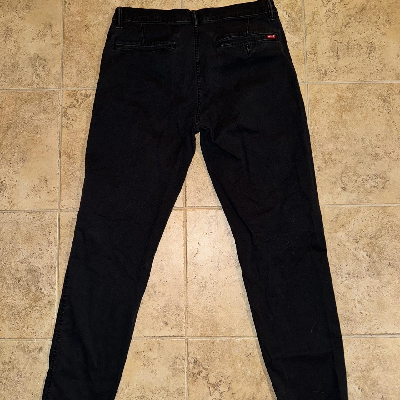 Levi’s Chino Black Pants Straight Cut - Depop