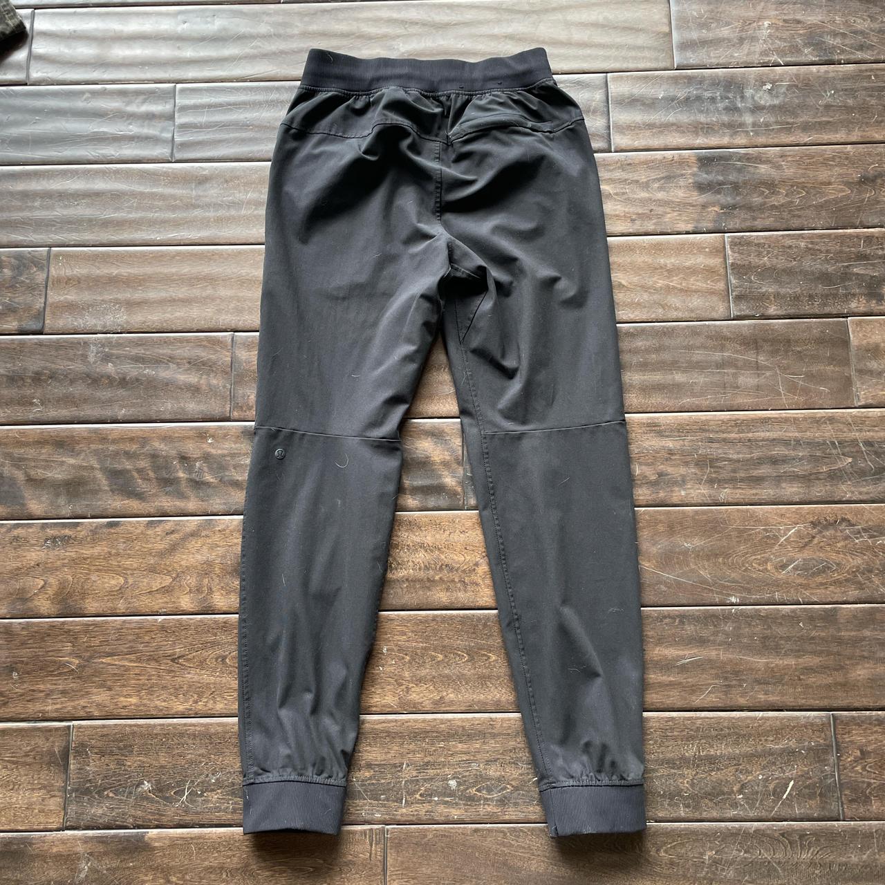 Lululemon black joggers Wore them once Look brand... - Depop