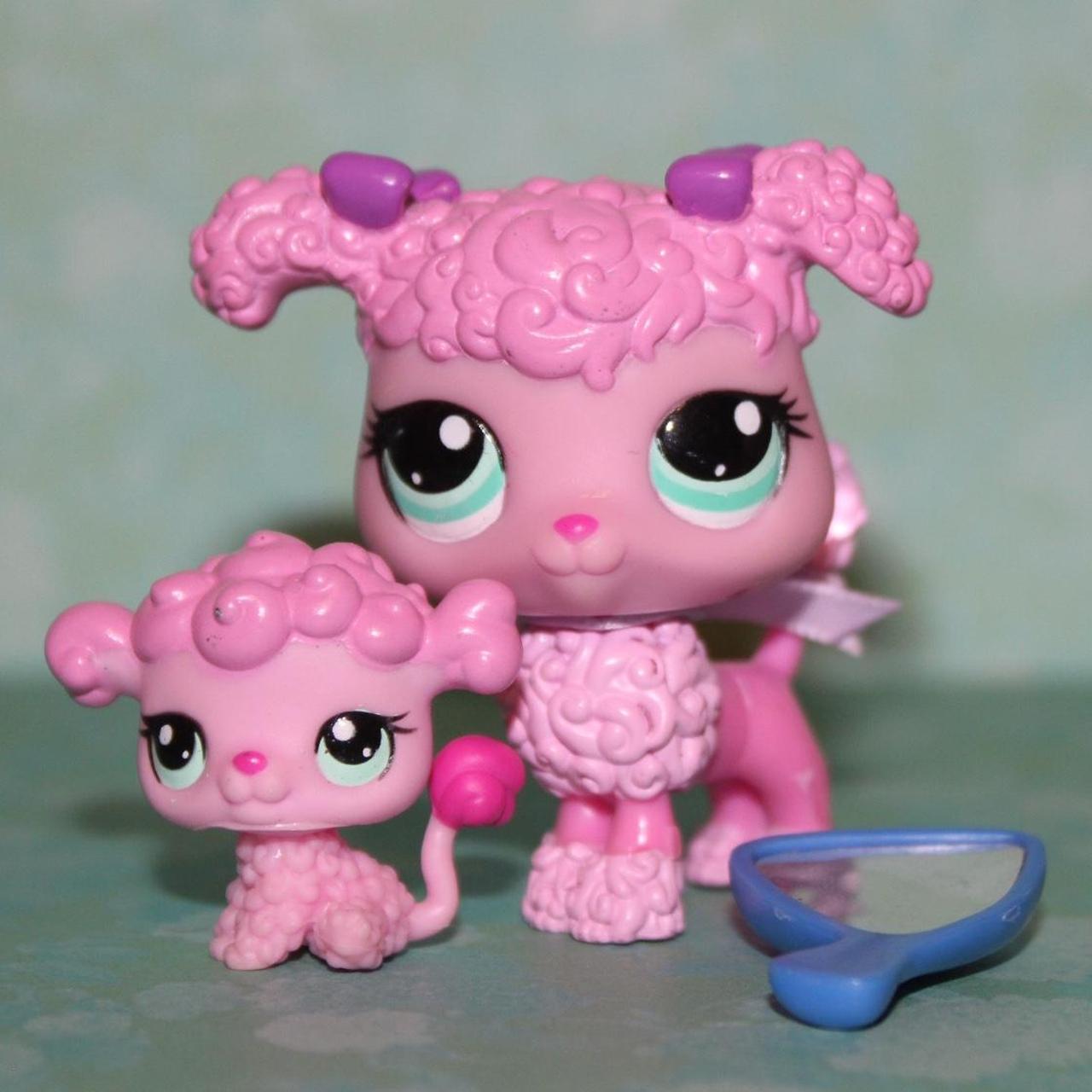 LPS mom and baby poodle! used but in great... - Depop