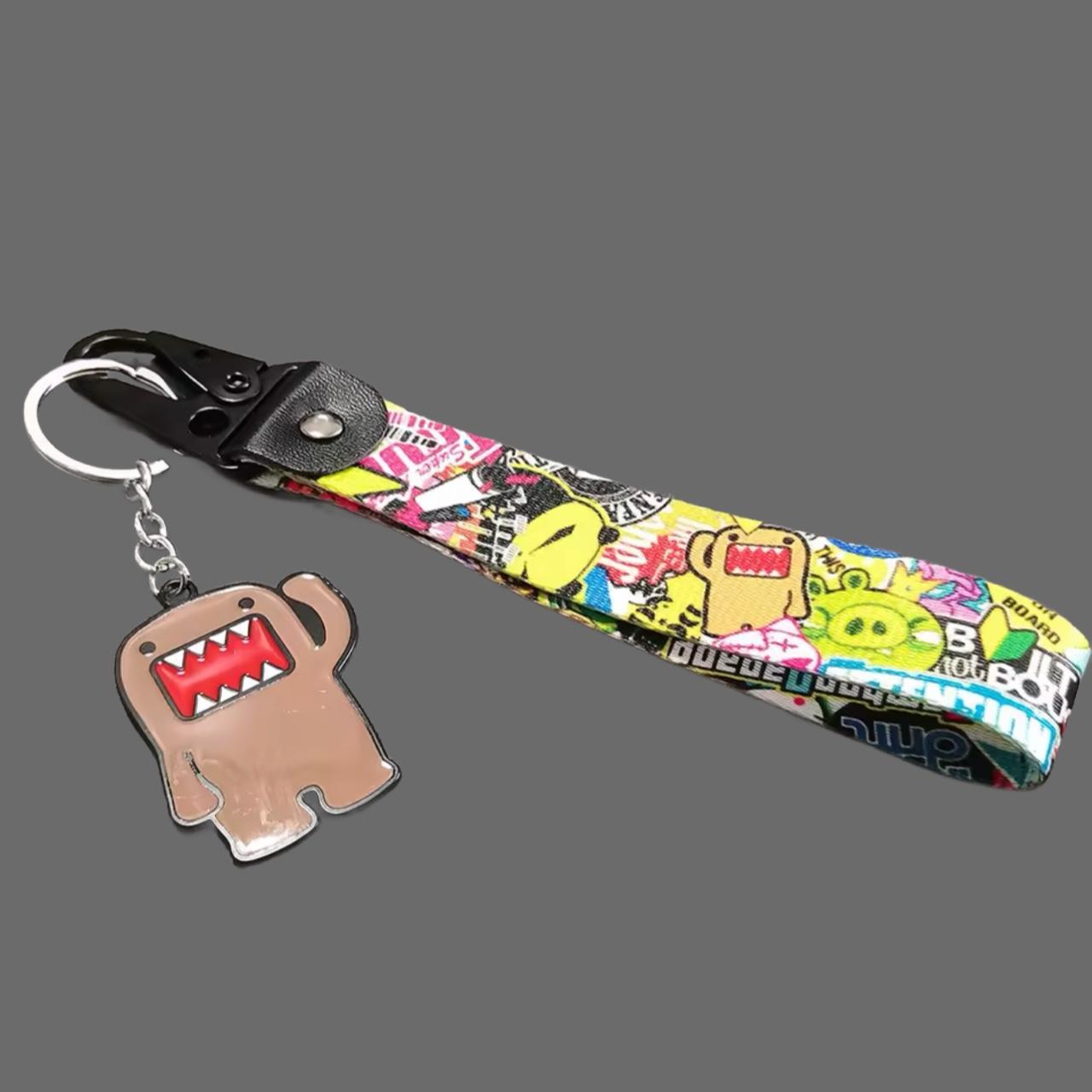 Domo keychain with clip #Domo #keychain | Depop