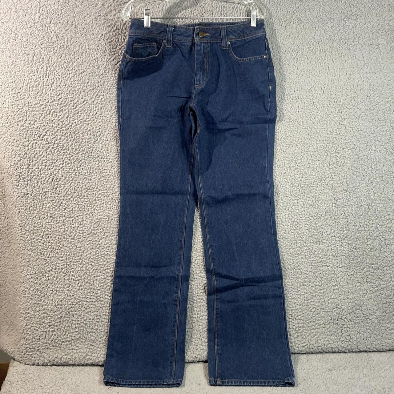 Faded Glory Jeans 8 Bootcut Pants Medium Dark Blue... - Depop