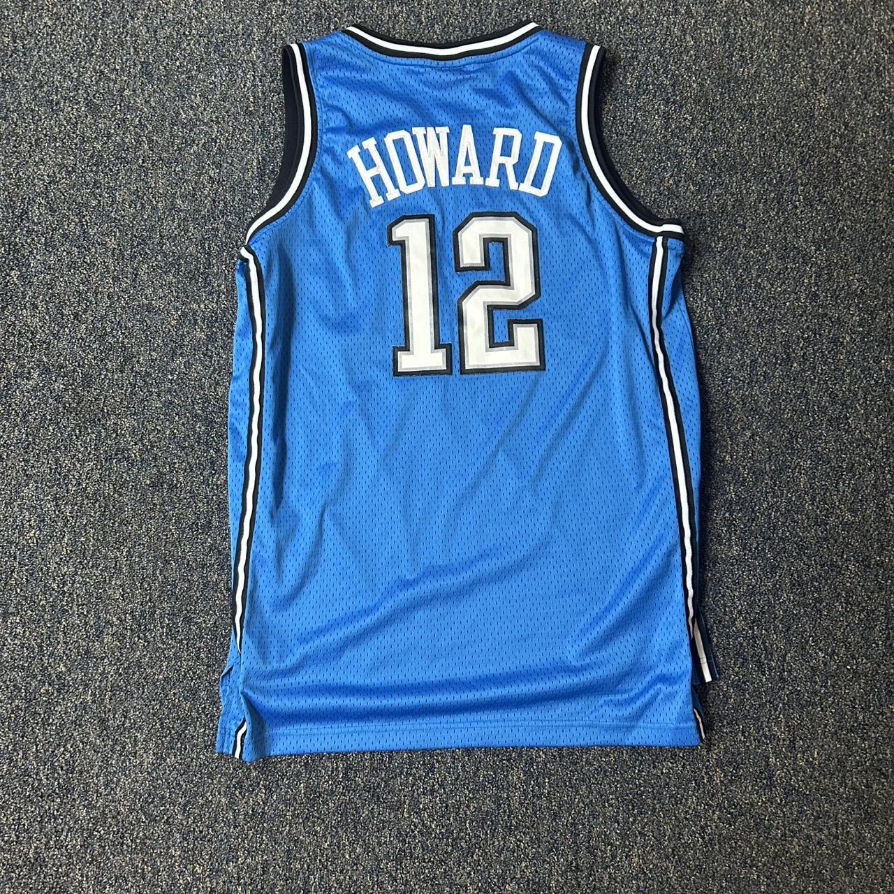 Blue and white Orlando Magic Dwight Howard jersey... | Depop