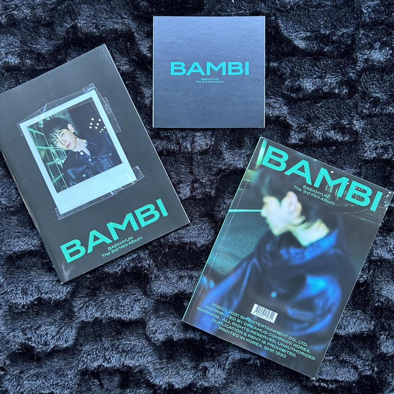 Baekhyun- Bambi Album everything in the photos are... - Depop