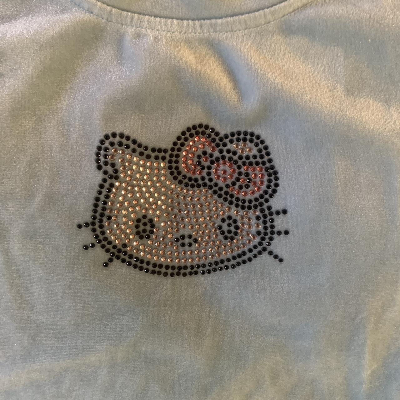 super cute hello kitty baby tee (hello kitty... - Depop