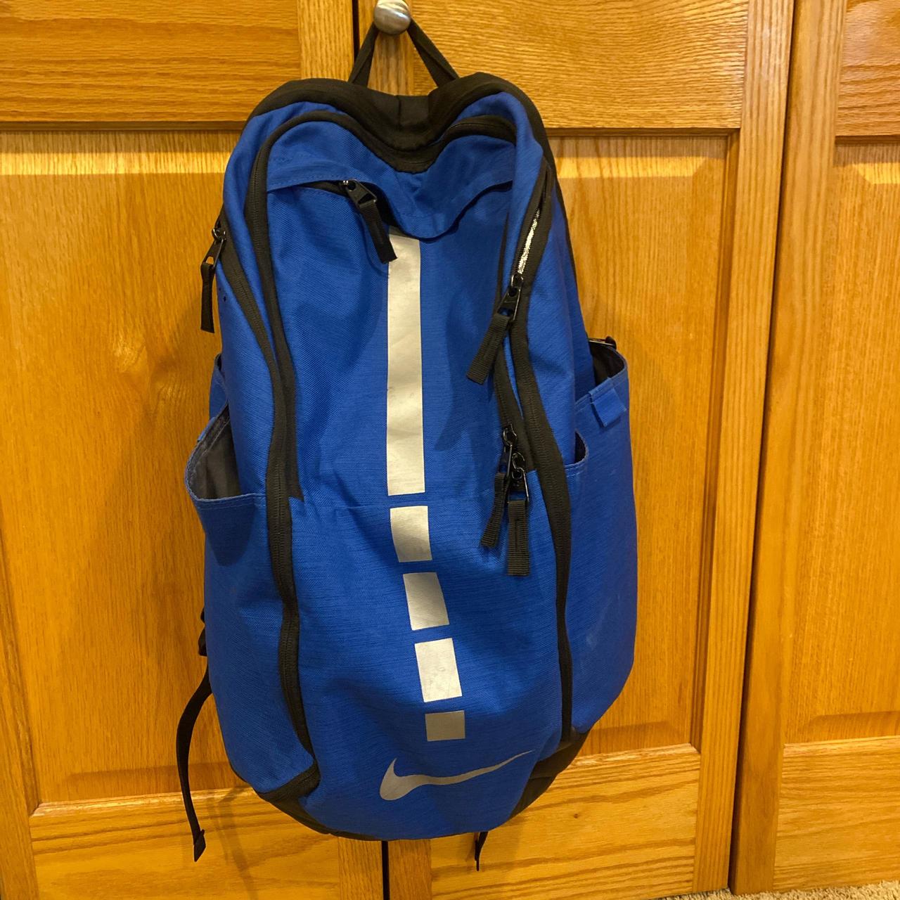 Blue Nike elite basketball bag - Depop