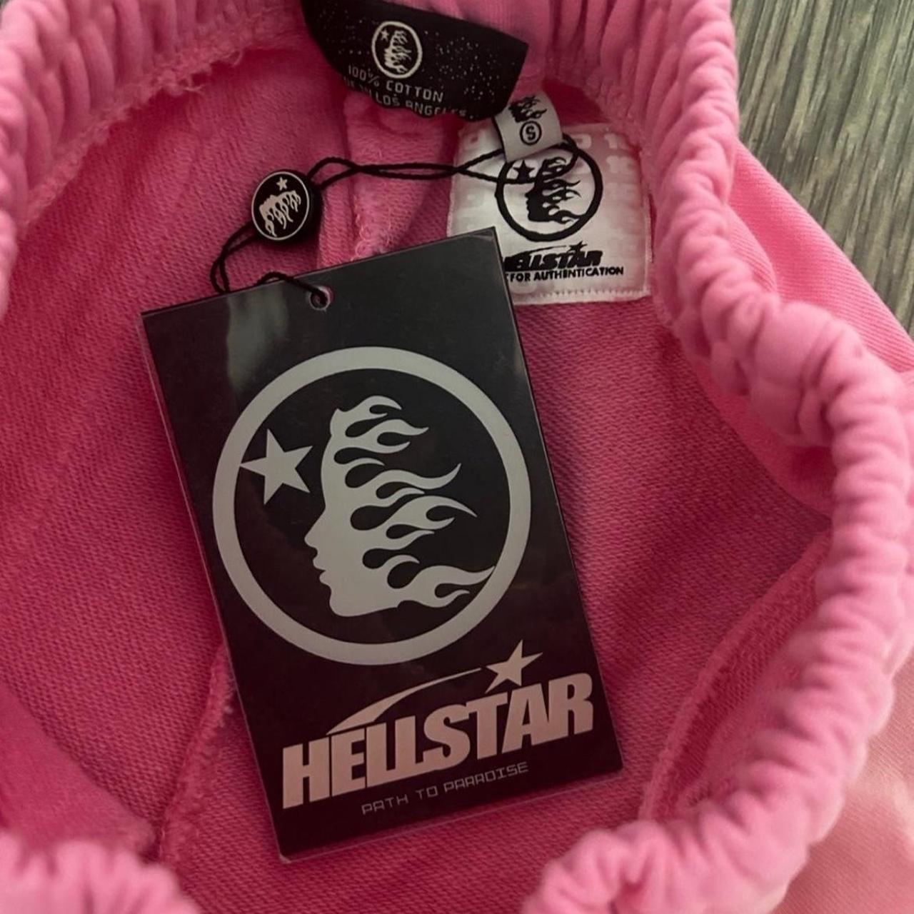 Pink Acid Washed Hellstar Flared Dm for... | Depop