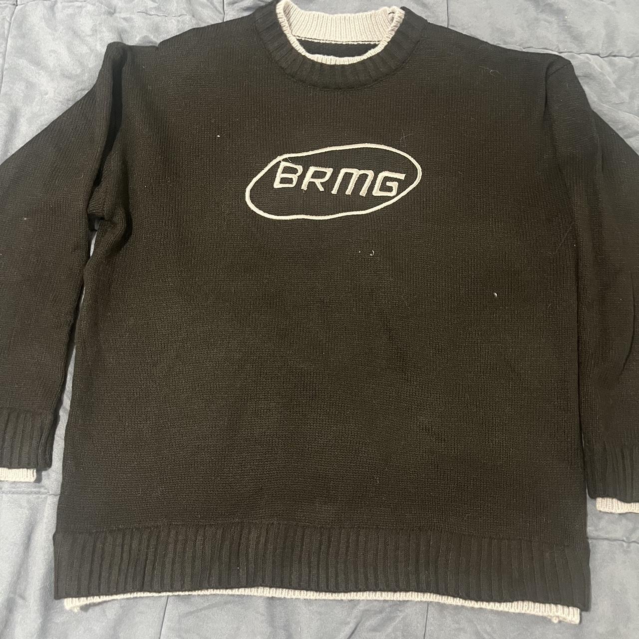 Black BRMG Sweater Size: L - Depop