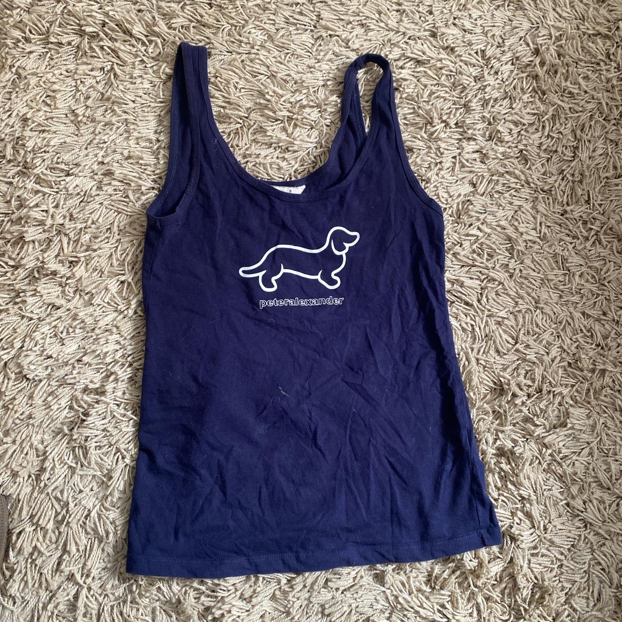 Peter Alexander blue singlet worn quite a few times... - Depop