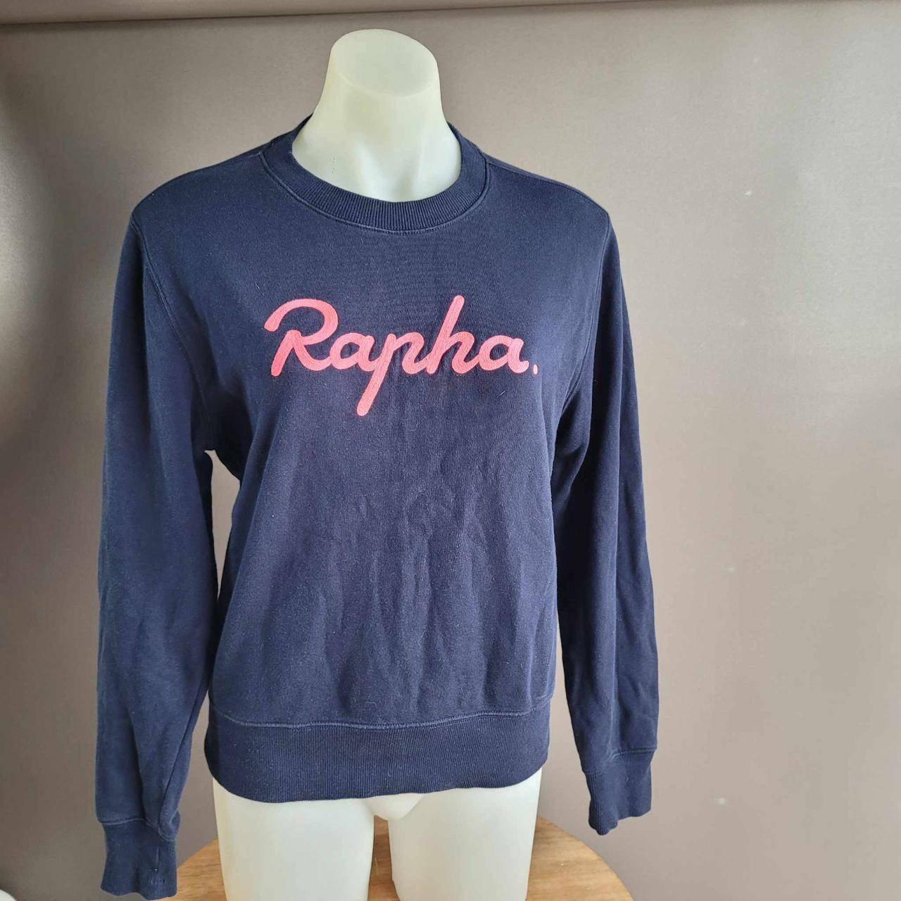 Rapha WOMENS logo sweat shirt embroided logo on... | Depop