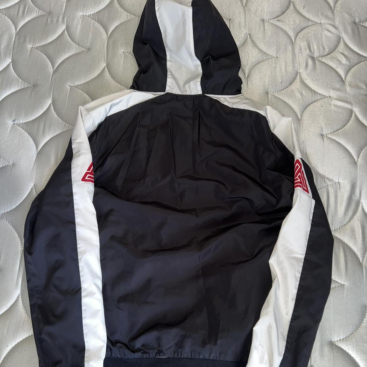 Large black pyramid windbreaker 2016 drip, red pouch... - Depop
