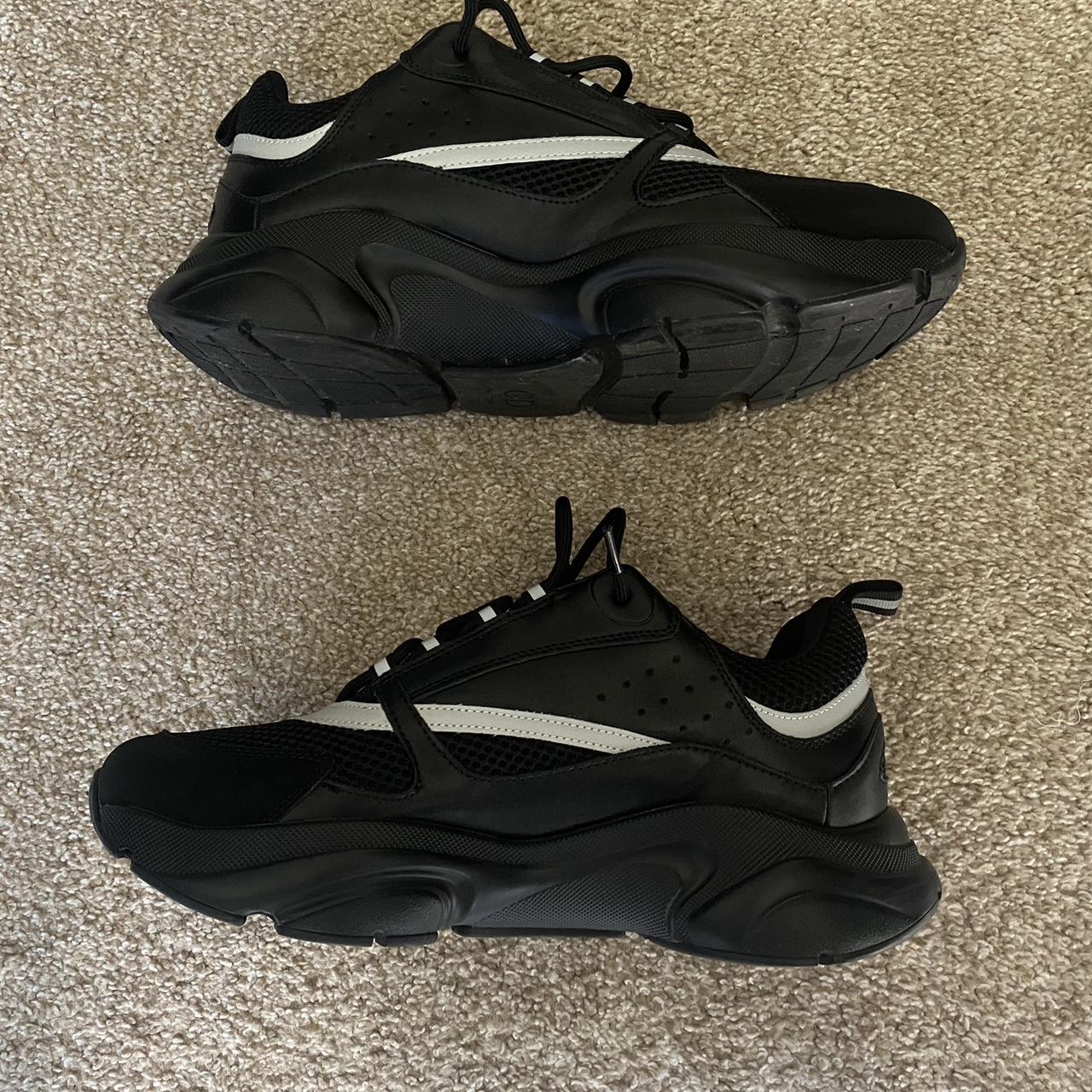 Dior B22 ‘Reflective Black’ worn a few times size 45... - Depop