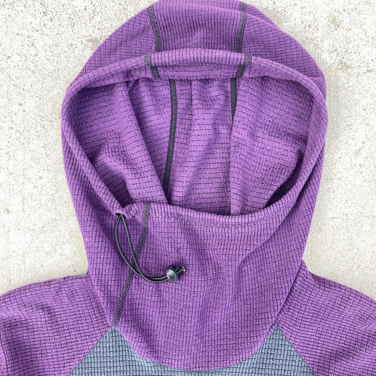 Hooded Melanzana in Purple/Gray colorway Dope... - Depop