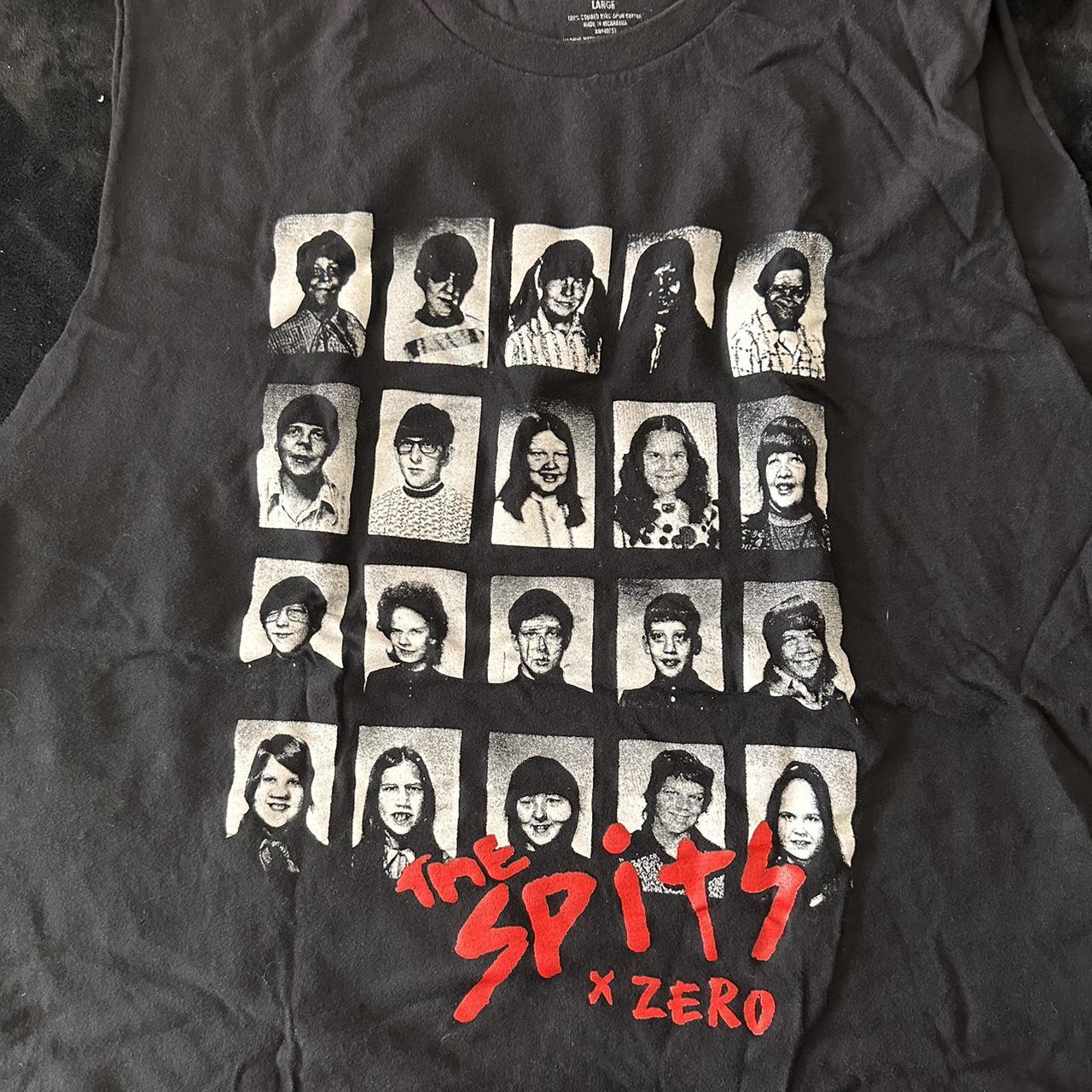 The Spits X Zero band shirt #punkrock #bandmerch - Depop