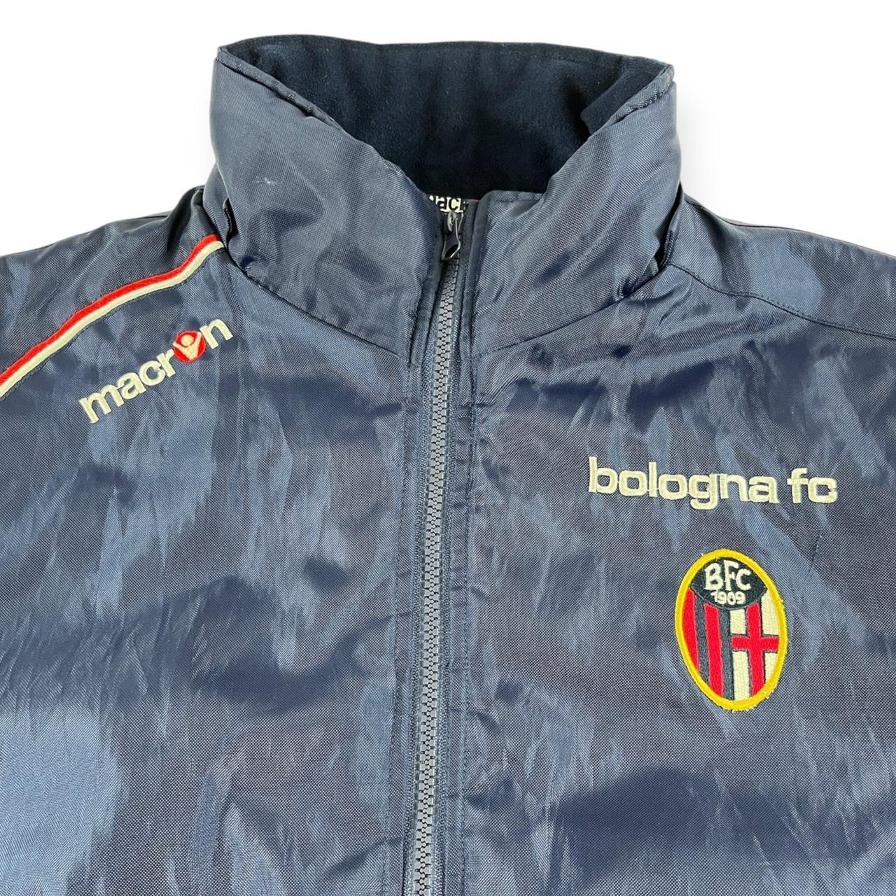 Bologna Bomber Coat Authentic Bologna Macron Coat... - Depop