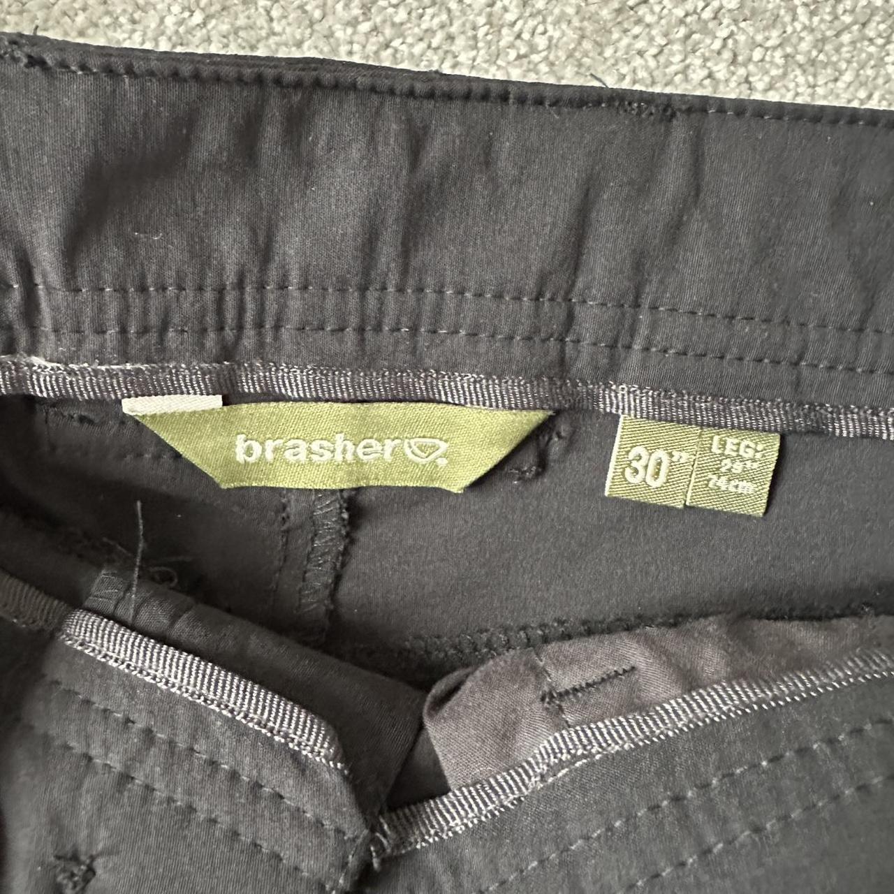 Brasher Black Walking Trousers Super comfortable... - Depop