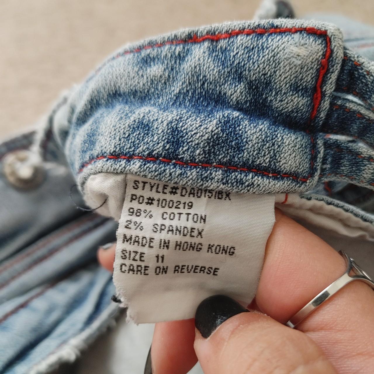 Delicious brand light wash flare bootcut jeans with... - Depop