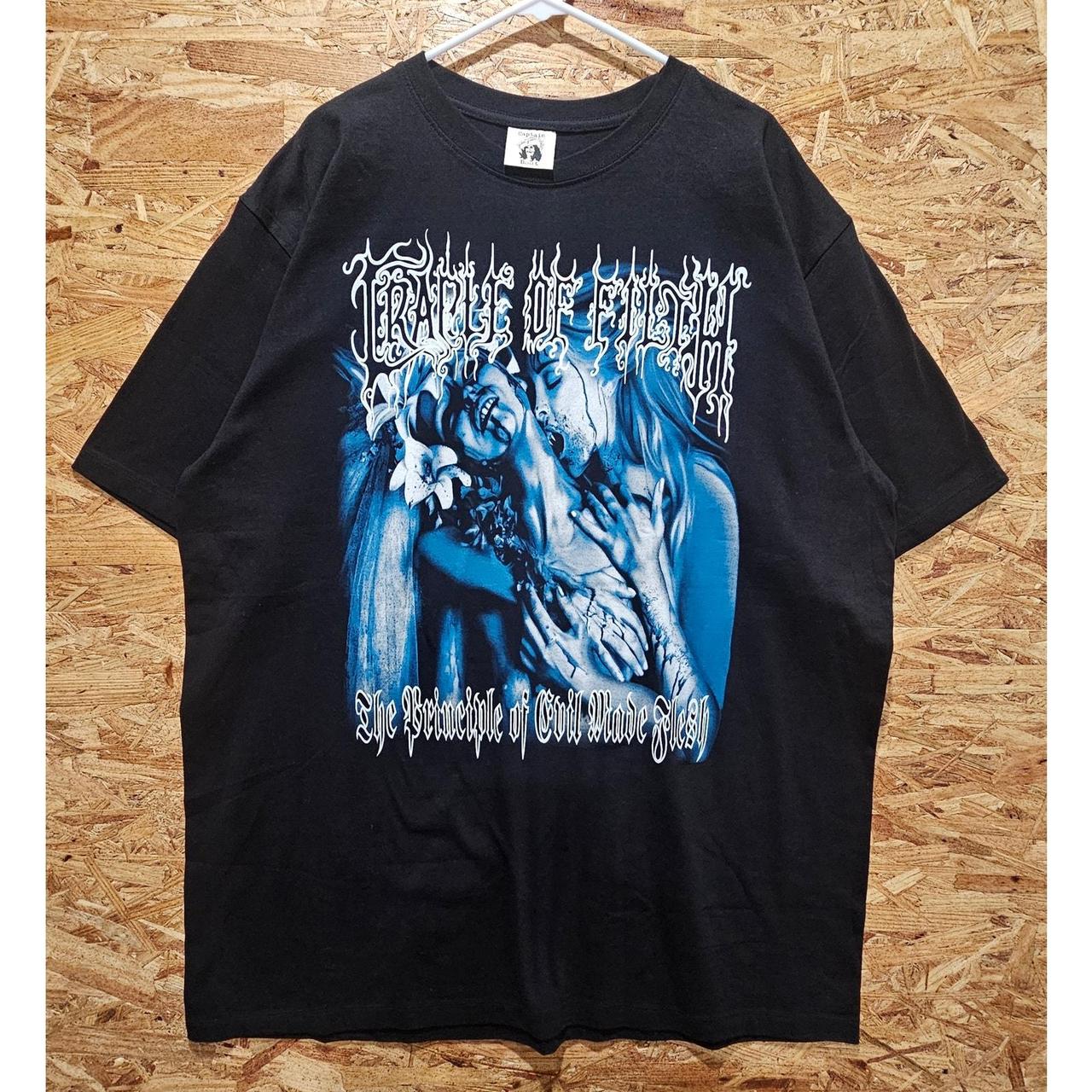 Modern Cradle Of Filth Grunge Rock Band AOP Tee... | Depop