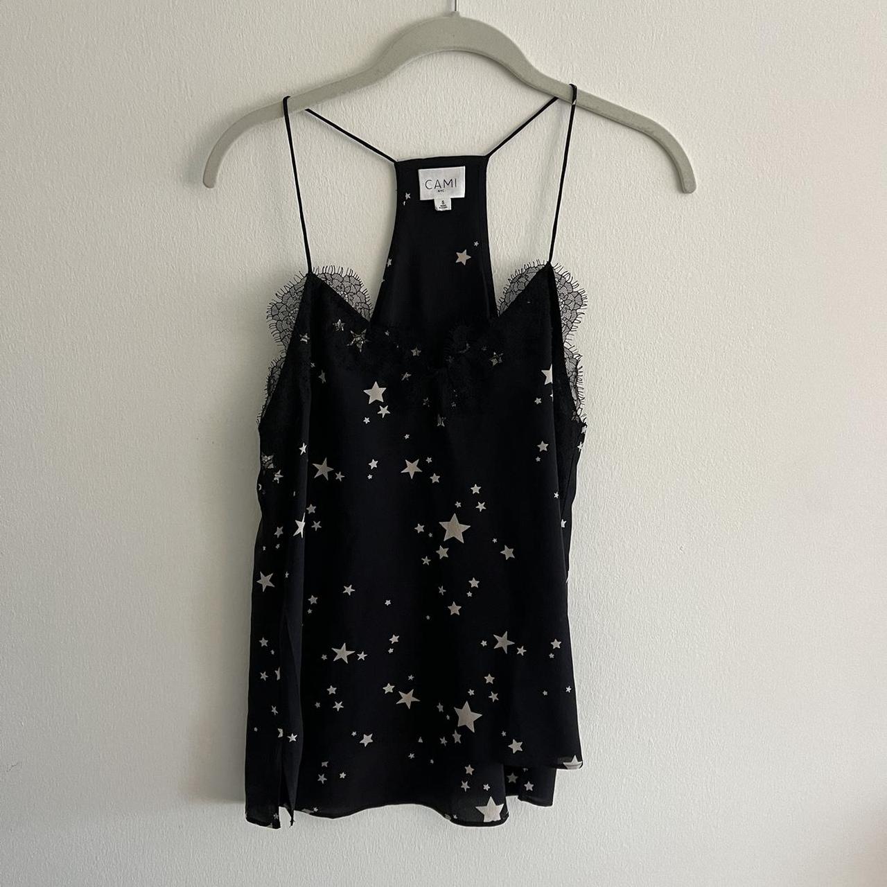 Cami NYC cami with stars size small - Depop