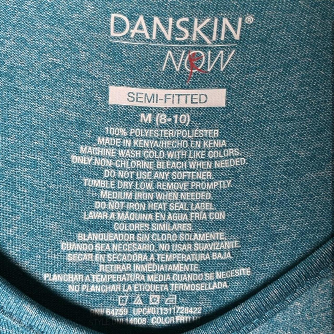 Danskin teal blue athletic shirt... - Depop