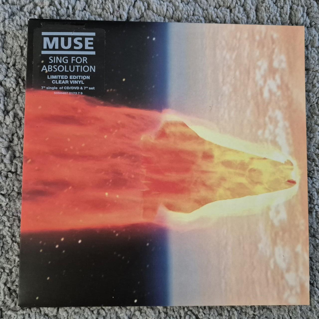 Muse - Sing For Absolution / Fury - 7" Clear Vinyl... - Depop