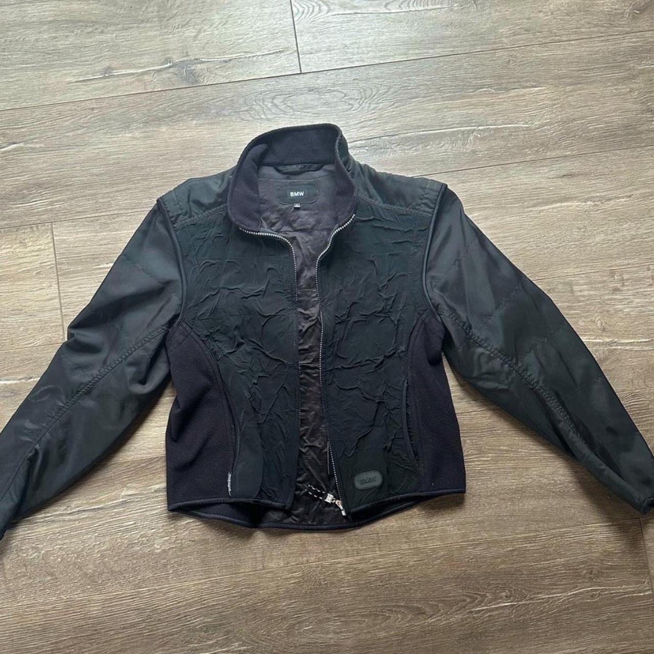BMW motorcycle soft shell riding jacket with... - Depop