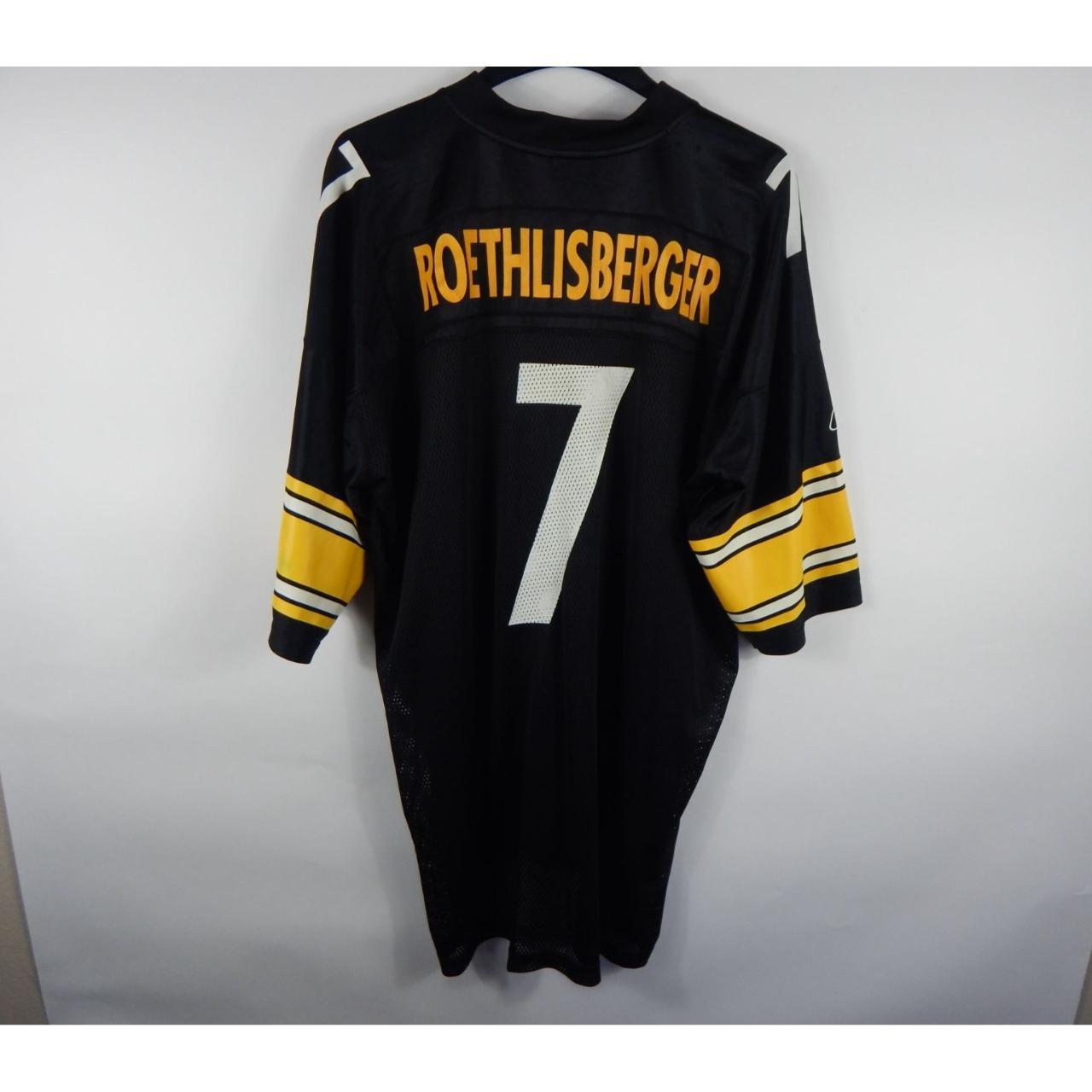 Reebok NFL Equipment Steelers Ben Roethlisberger... - Depop
