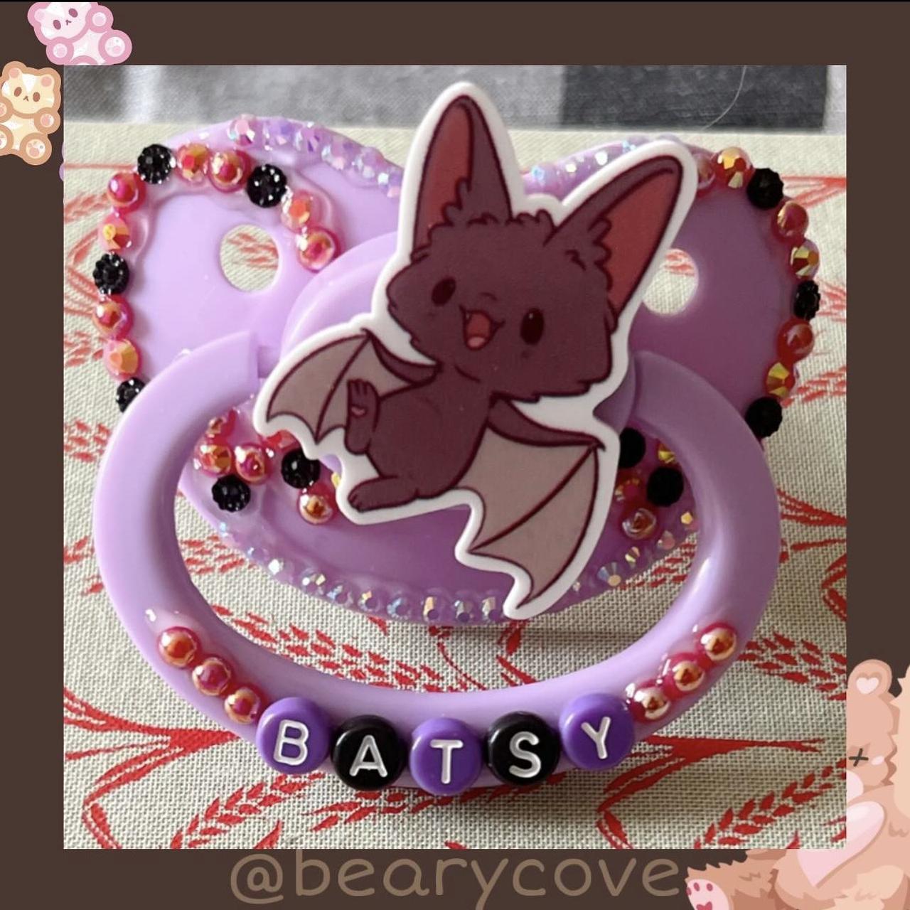 Adult deco paci | patterned tier 1 | bat £12 +... - Depop