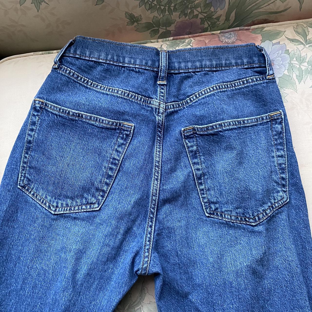 Gap High Rise Loose Fit Jeans Short Best For 55” Depop