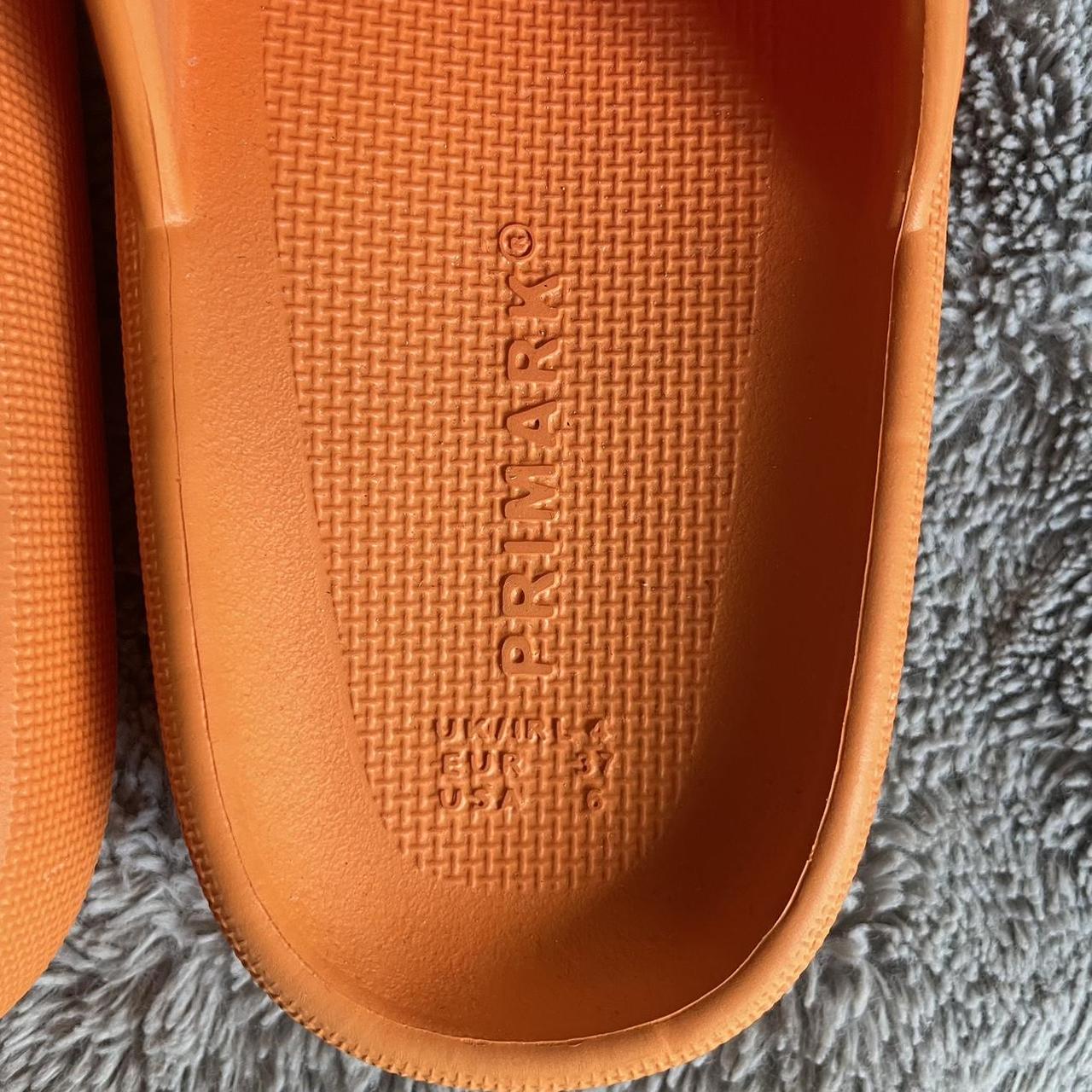 Orange thick sliders! £2 + £3.70 postage! Primark... - Depop