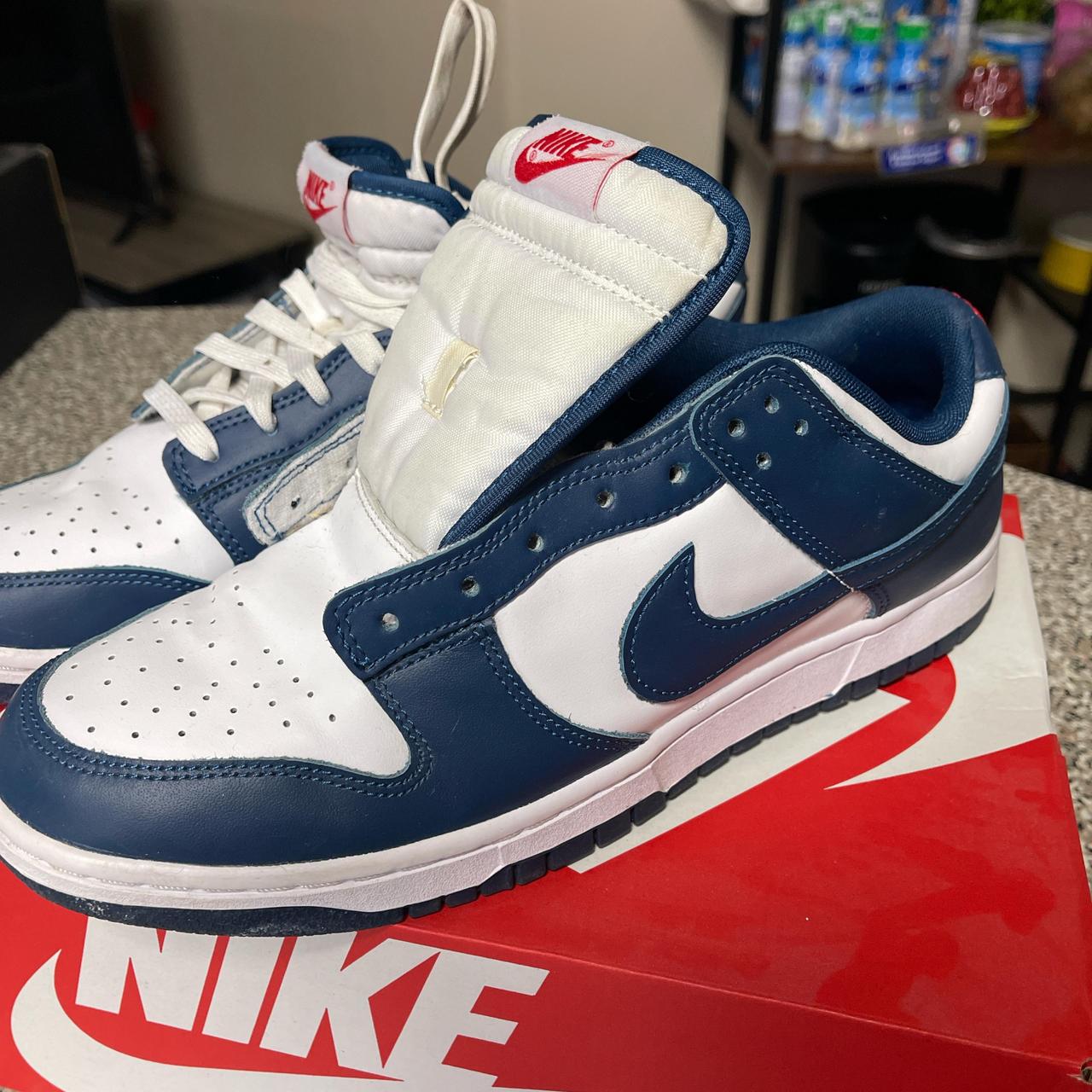 Valerian blue Nike dunks US size 10 worn a few times | Depop