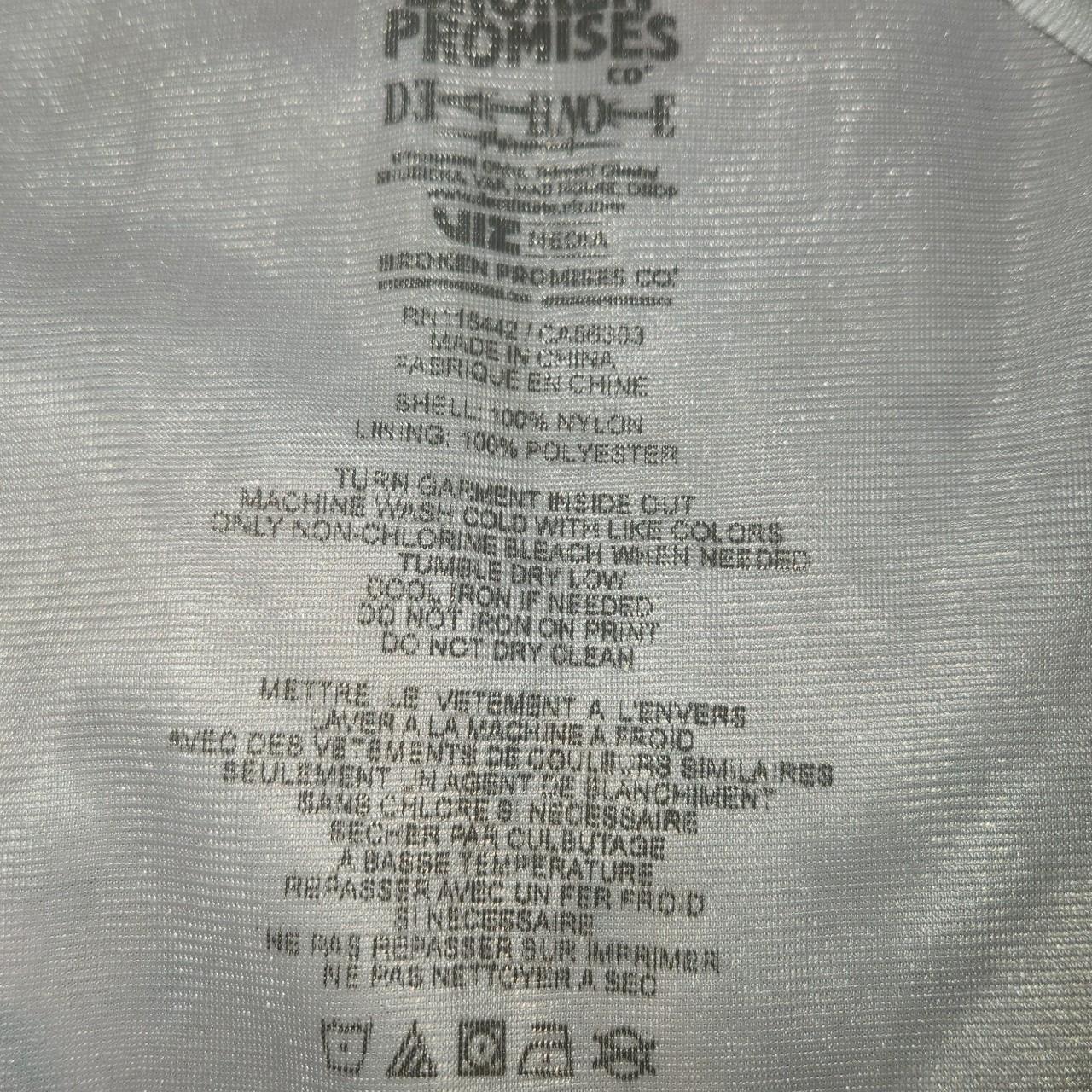 Broken Promises death note jacket good condition - Depop