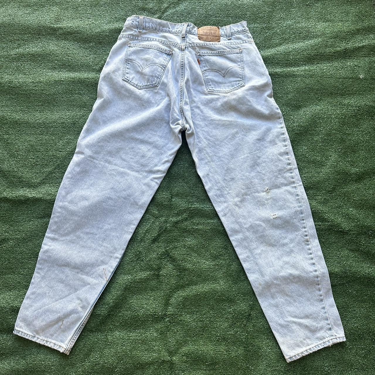 Vintage orange tab Levi’s (minor flaws as shown) - Depop