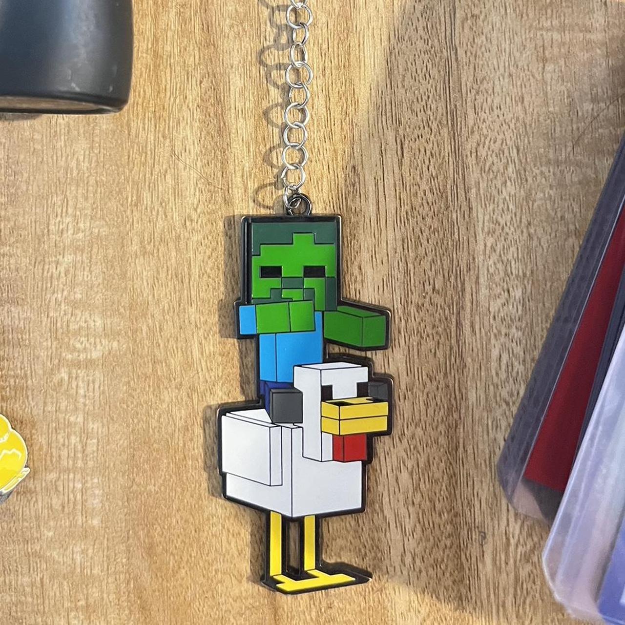 Minecraft Chicken Jockey KeyChain🧟‍♂️🐓 - Made from... - Depop