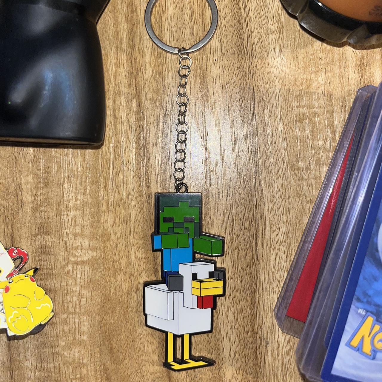 Minecraft Chicken Jockey KeyChain🧟‍♂️🐓 - Made from... - Depop