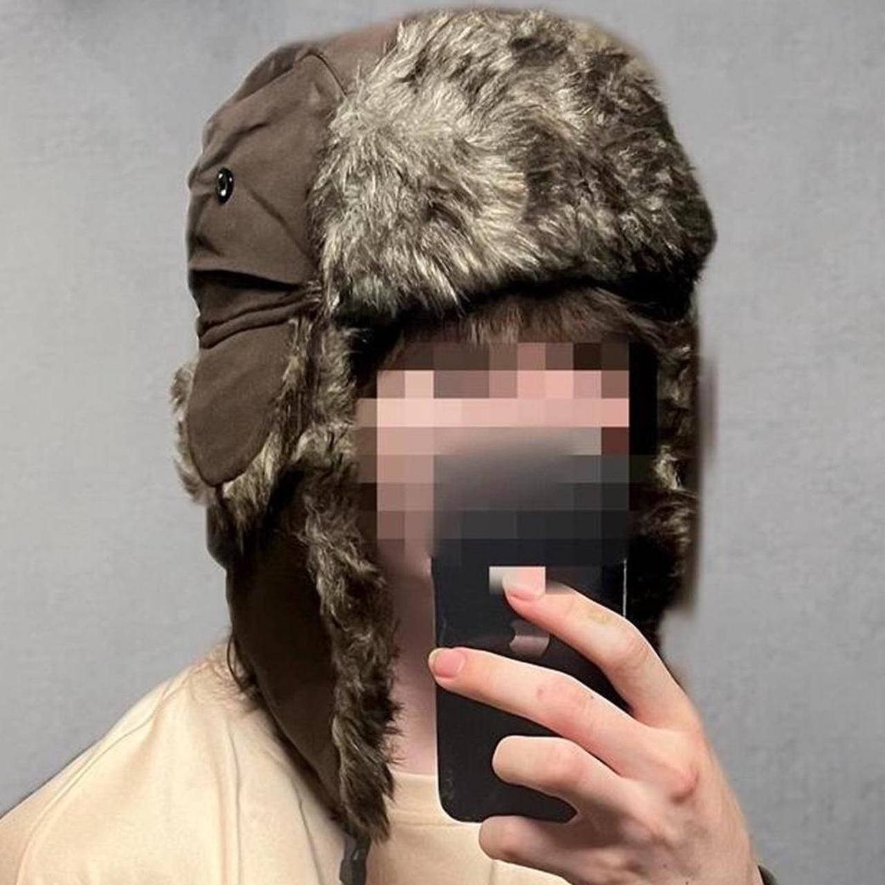 Brown Trapper Hat #grunge #fashion #winter #y2k... - Depop