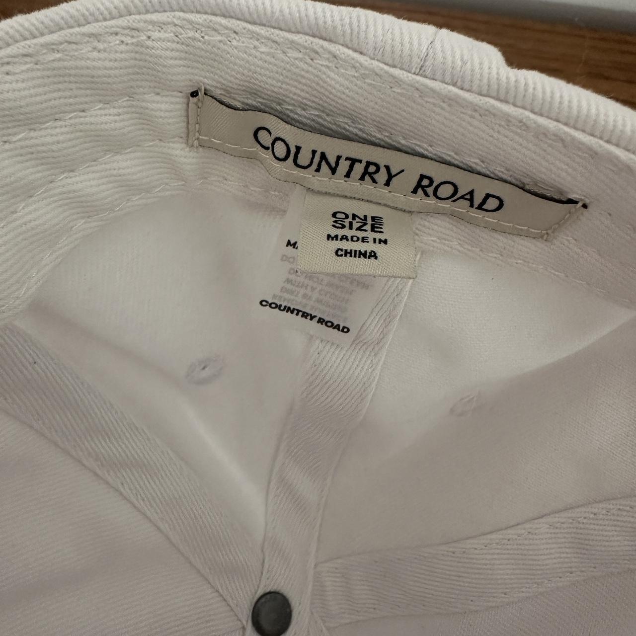 White Country Road cap Never worn! | Depop