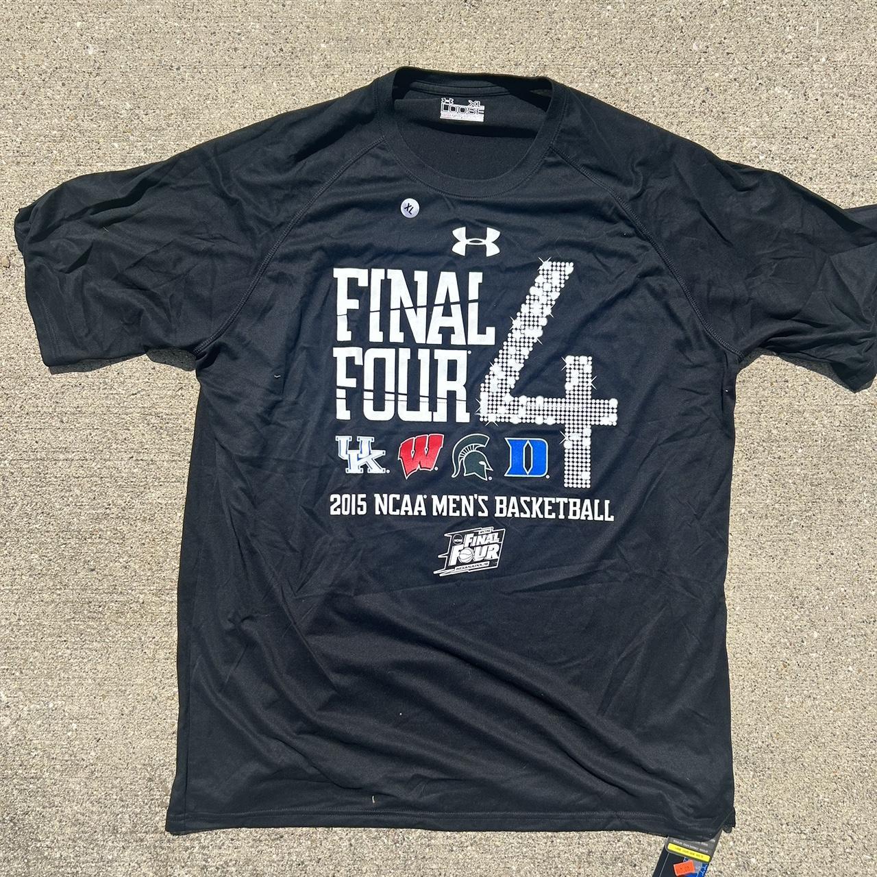 UnderAmor final four tee Size XL - Depop