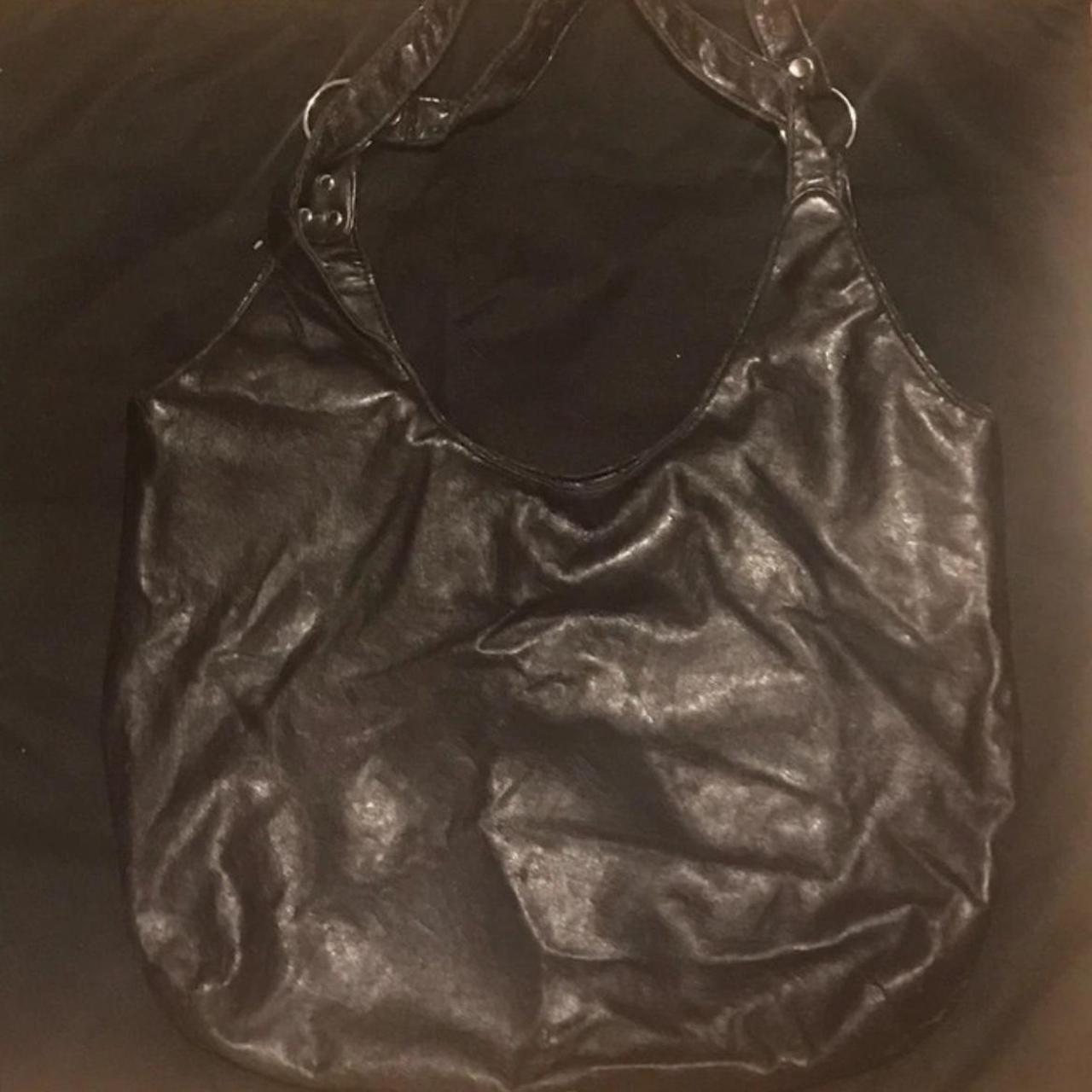 Brown Droopy Purse Dark cocoa brown color large... | Depop